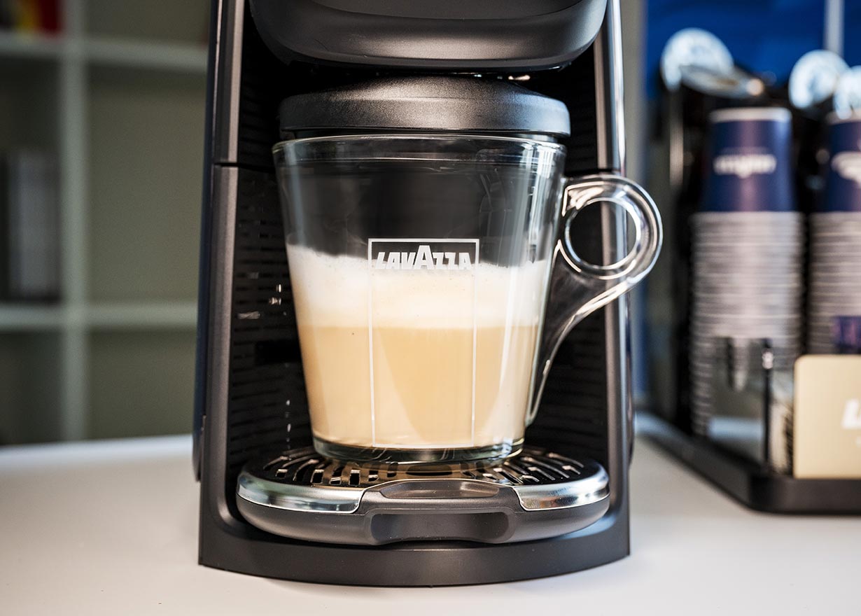 Classy Custom Milk - Office Coffee Machine | Lavazza